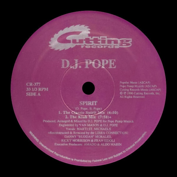 DJ Pope - Spirit on Traxsource